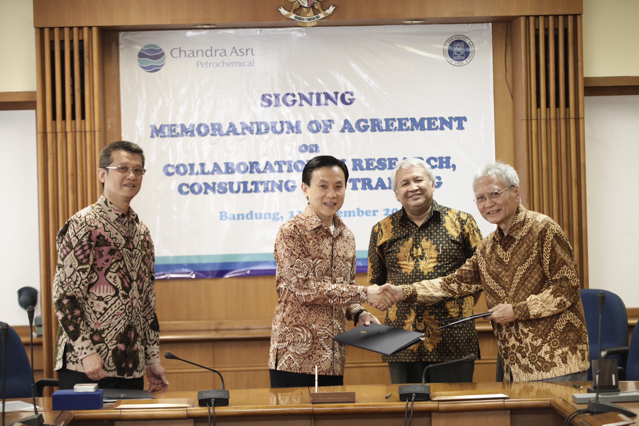 MoA Signing Between CAP & LAPI ITB | Chandra Asri