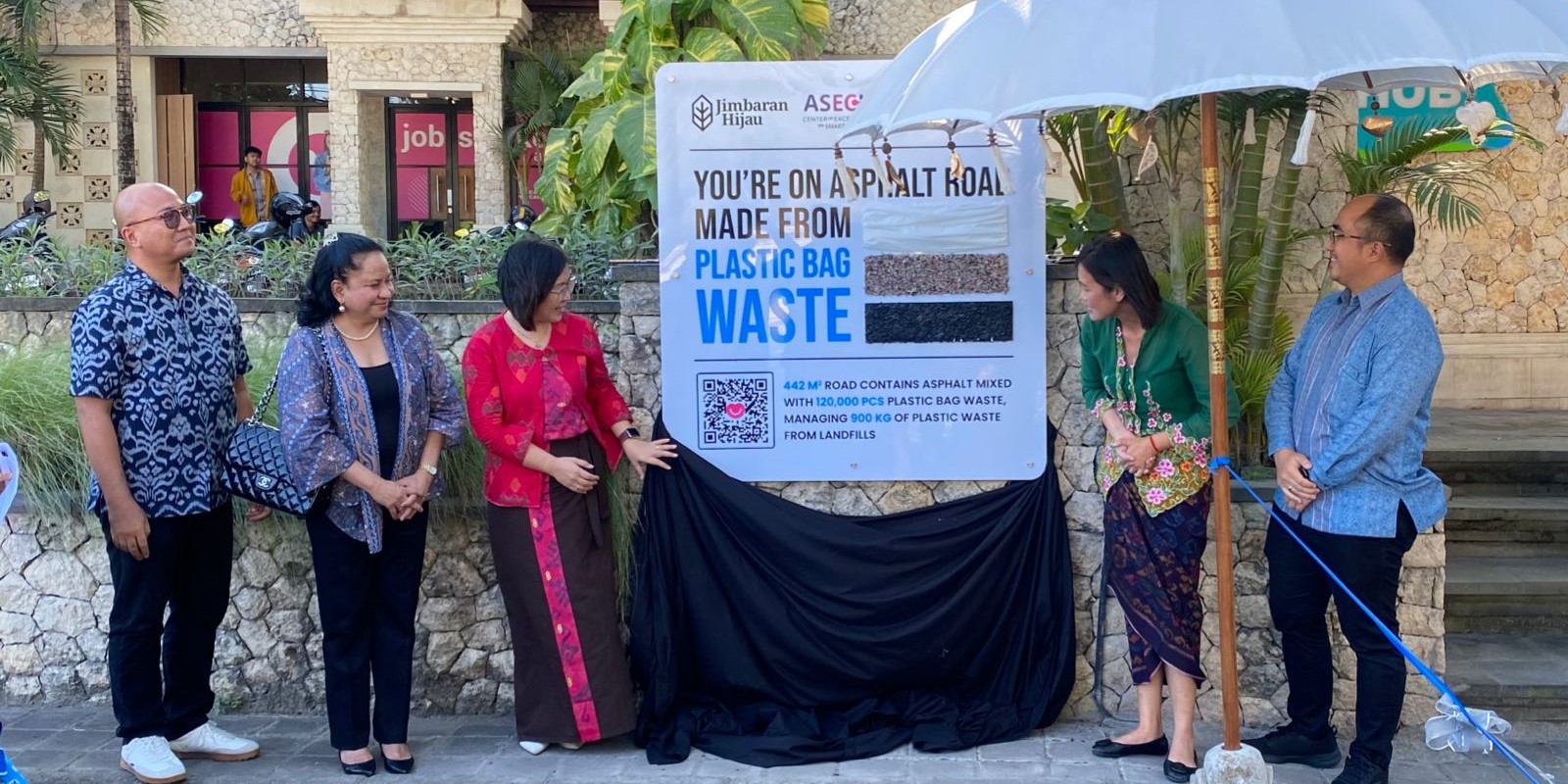 Chandra Asri Group Built National Plastic Asphalt Showcase in Bali ...