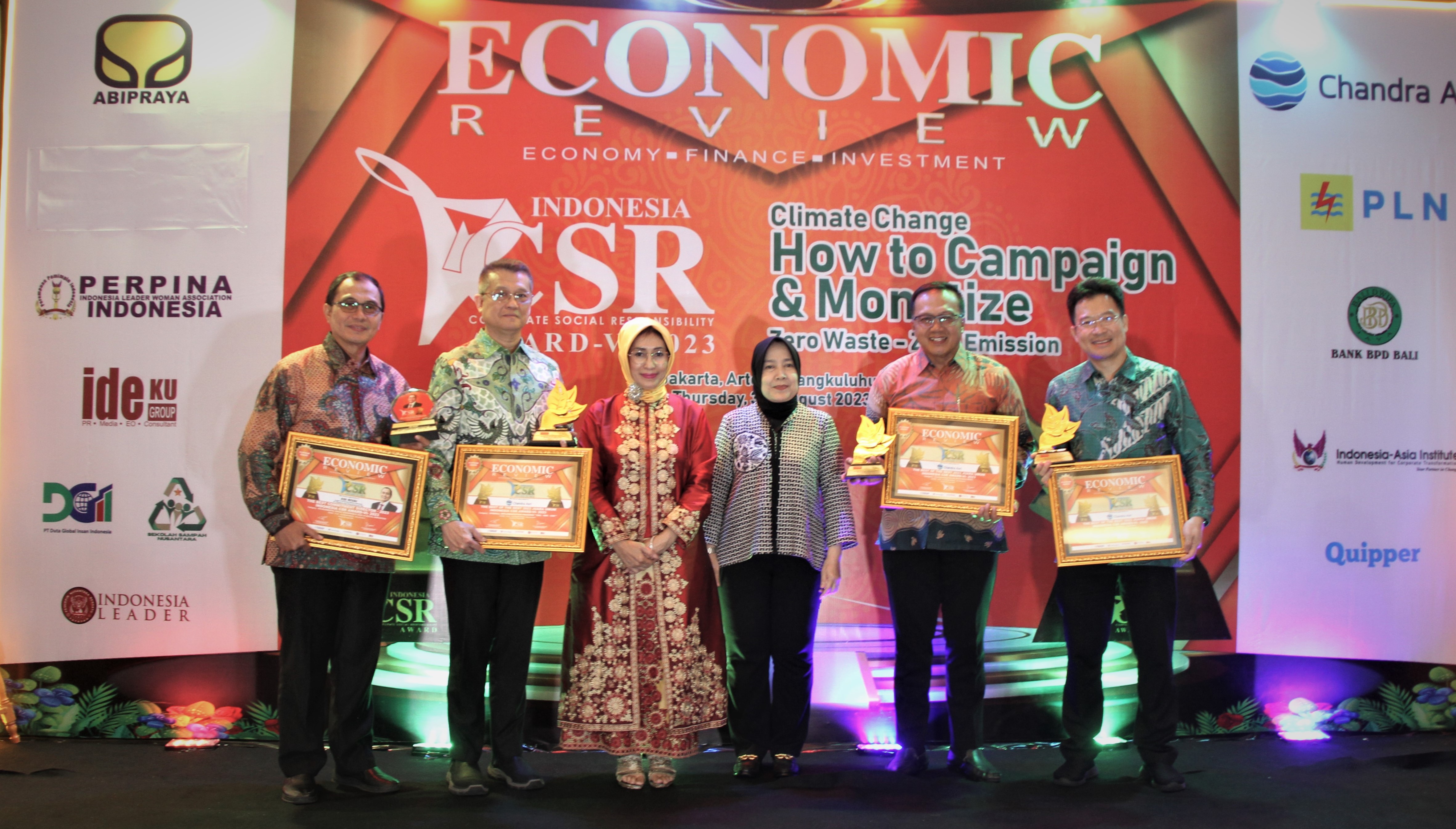 The Indonesia Corporate Social Responsibility Awards Honor Chandra Asri ...