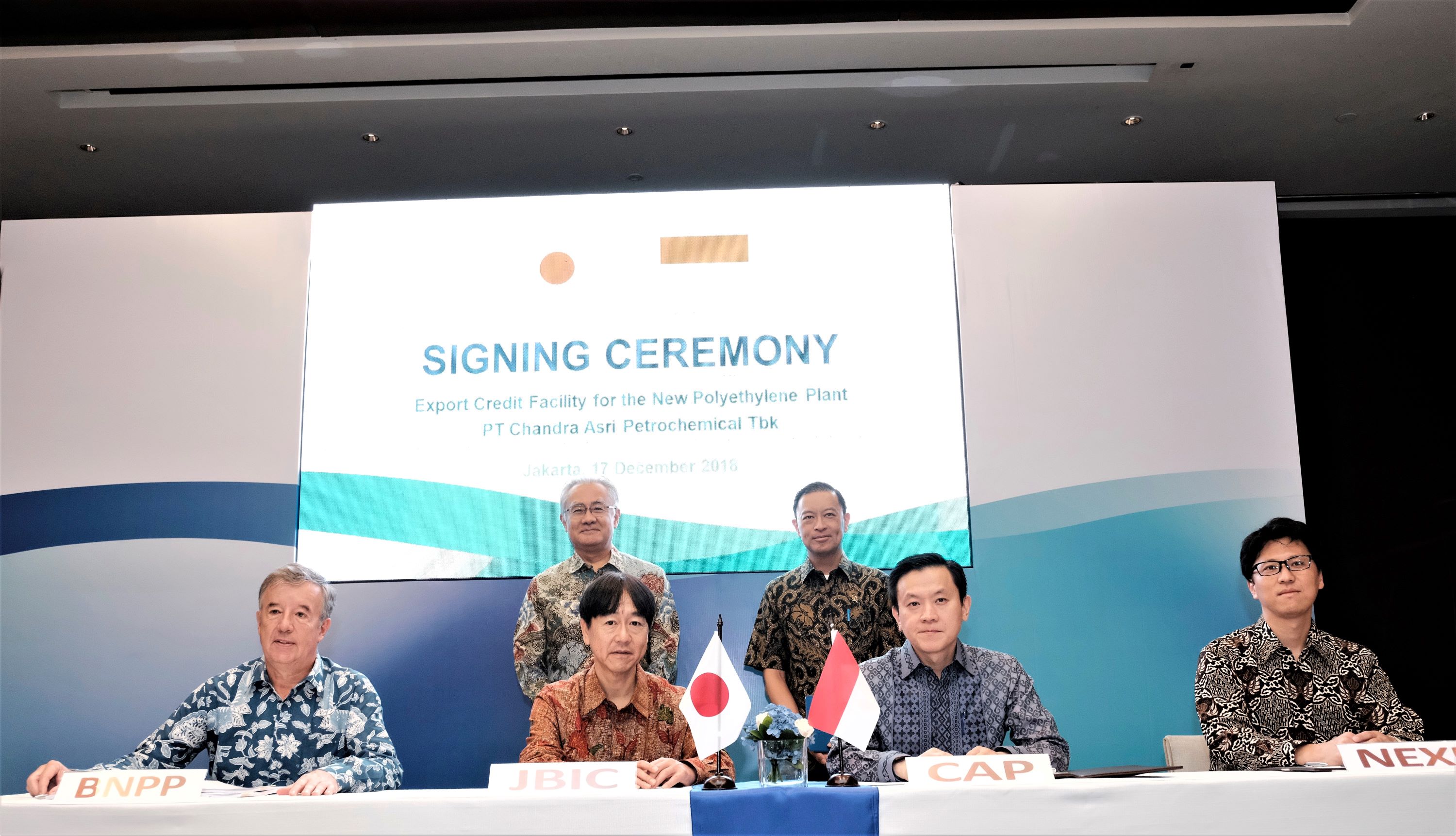 Signing Ceremony Credit Export Facility | Chandra Asri