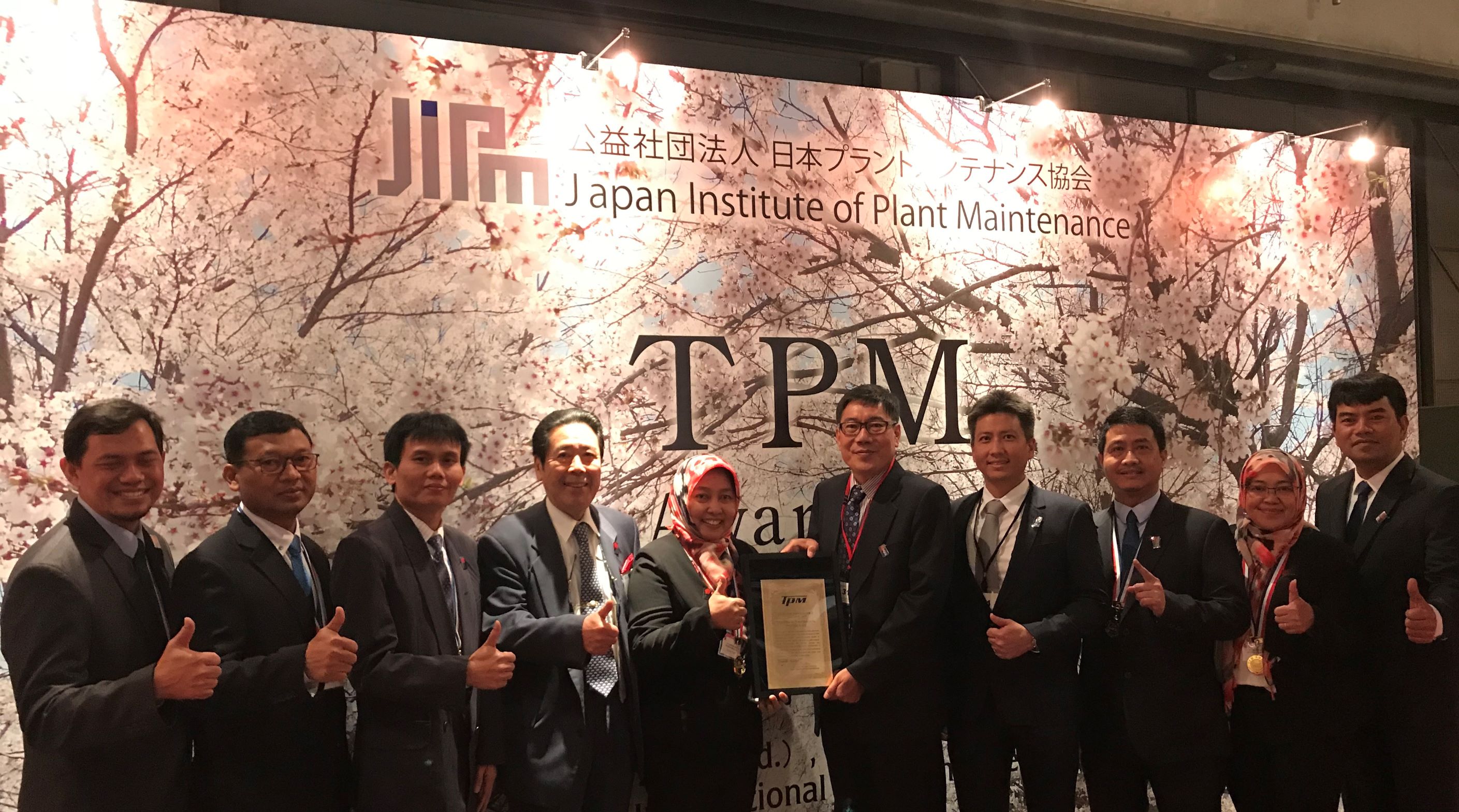 CAP Received TPM Award in Kyoto for Its Polymer Plant | Chandra Asri