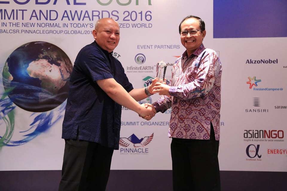 CAP Won Gold Award at the Global CSR Award 2016 | Chandra Asri